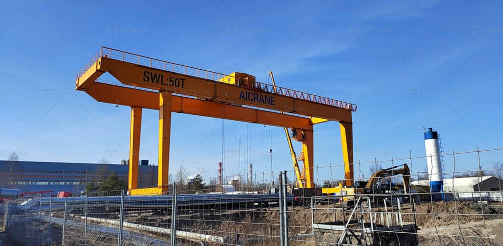 How to Use a Gantry Crane 50 Ton for Concrete Blocks Handling - Personal Blog